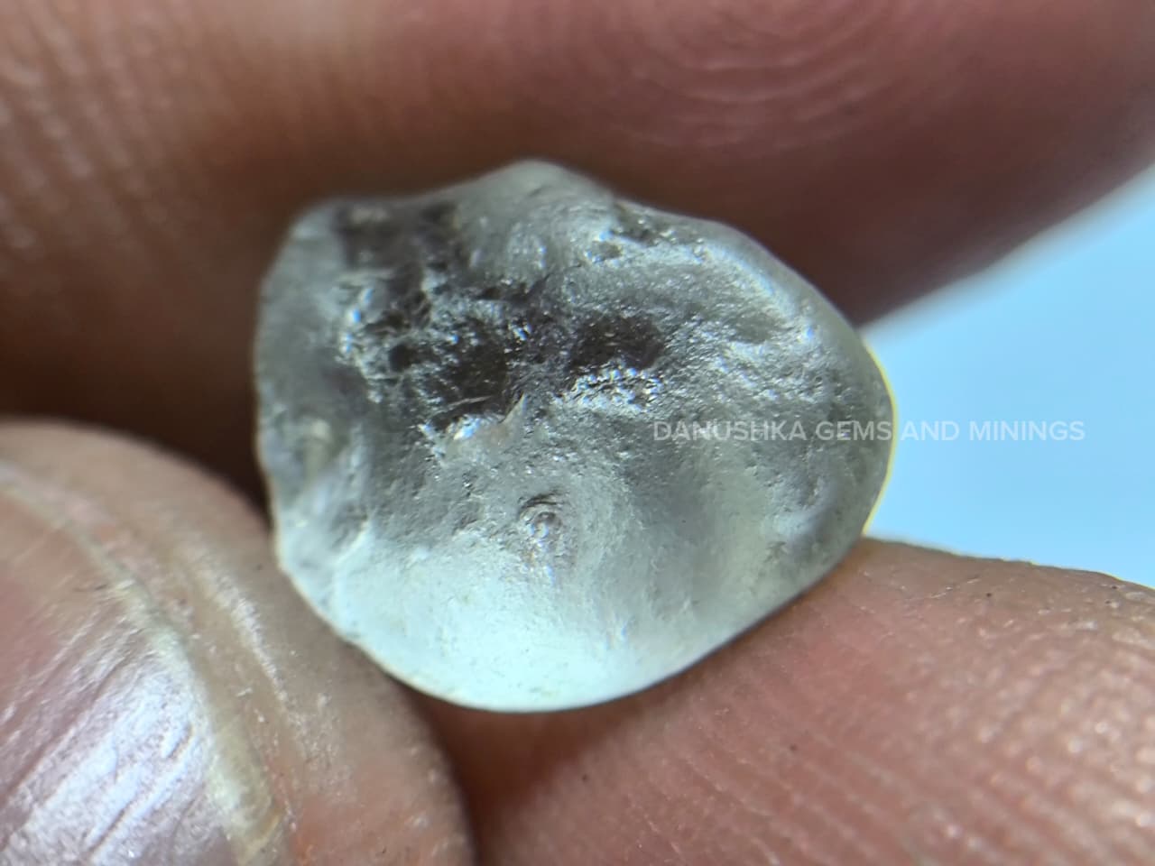 Ceylon Natural White Sapphire rough