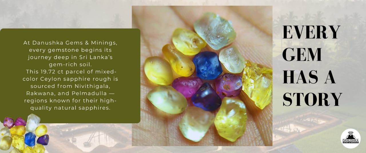 From Mine to Masterpiece: Transforming Mixed-Color Ceylon Sapphire ...