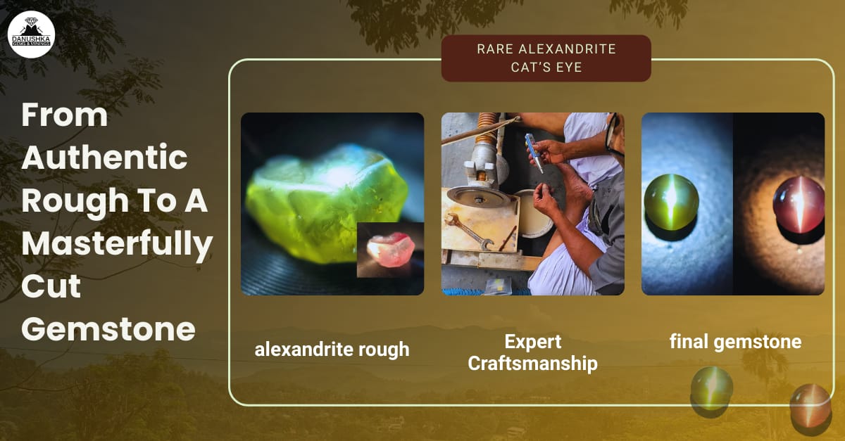 Rare Alexandrite Cat’s Eye from Rambuka, Sri Lanka